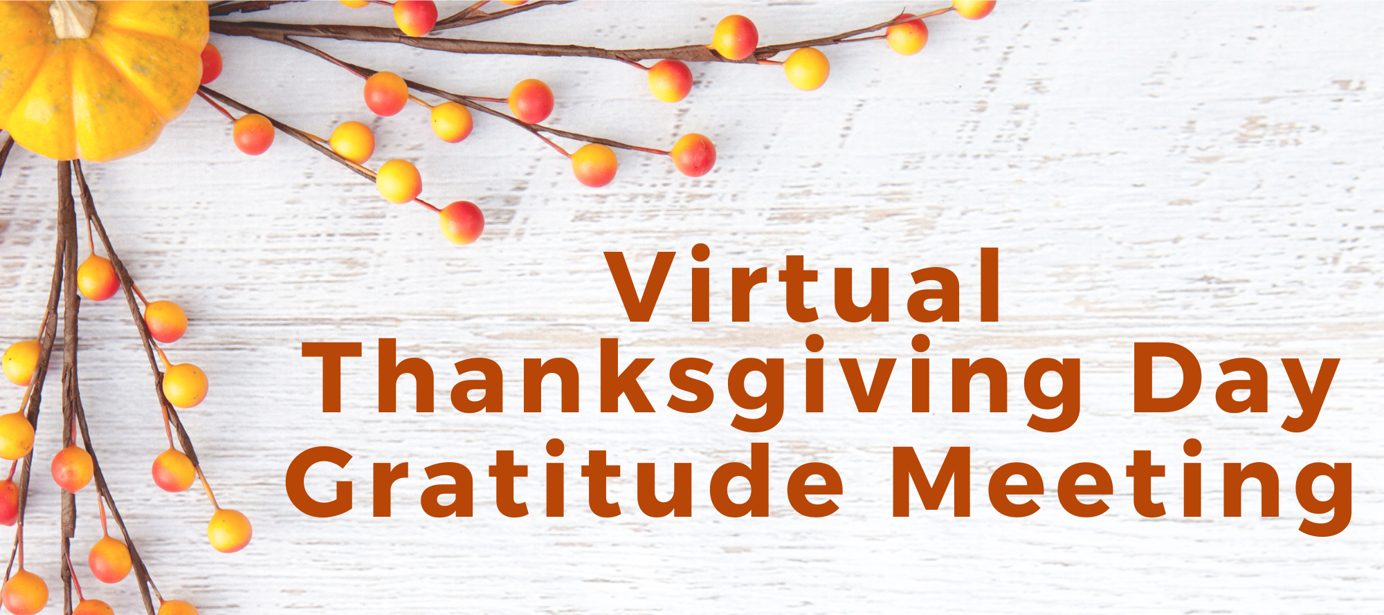 Thanksgiving Day Gratitude Virtual Meeting - Overeaters Anonymous ...